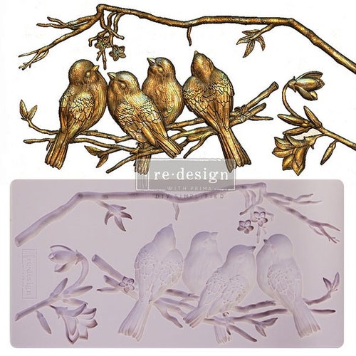 Re-design With Prima Bell Orchids 8mm Mould Prima Home - Etsy