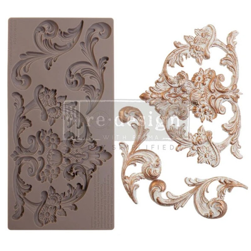 Scroll Mold - Etsy