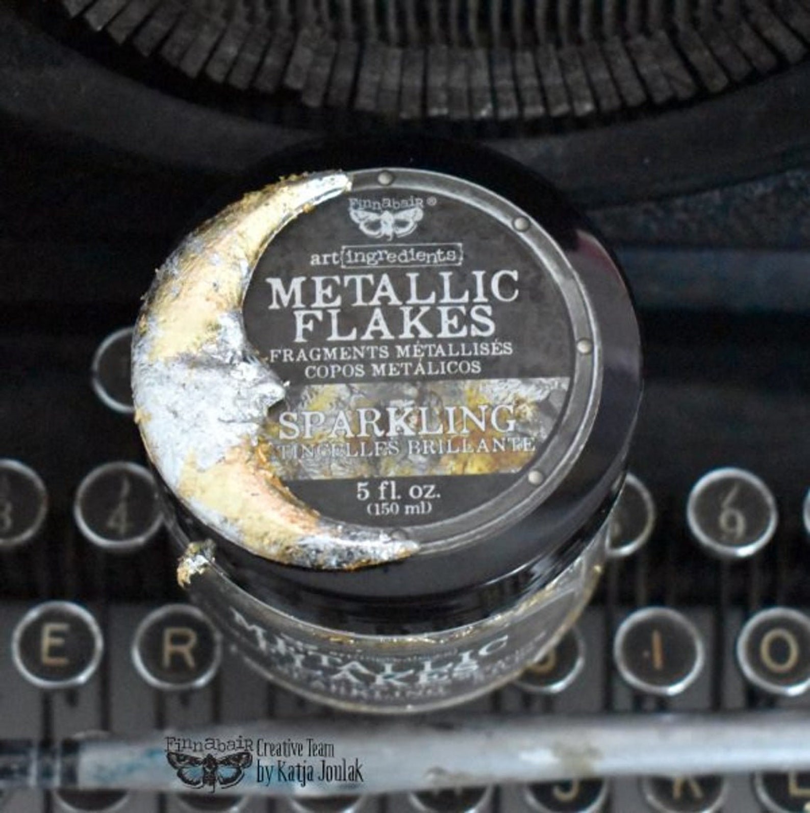 Redesign With Prima Metallic Flakes "sparkling" Finnabair Art, Metal ...