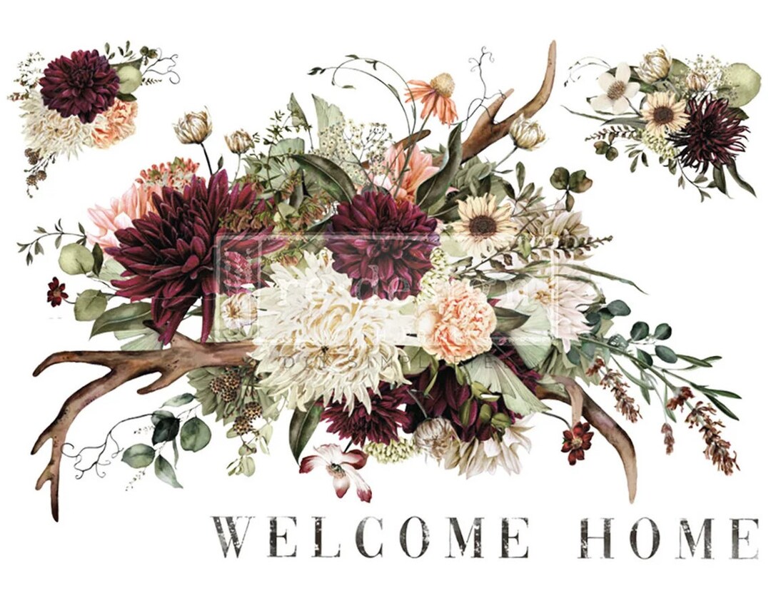 RUSTIC CHARM, Rub on Transfers for Furniture, Furniture Decals ...