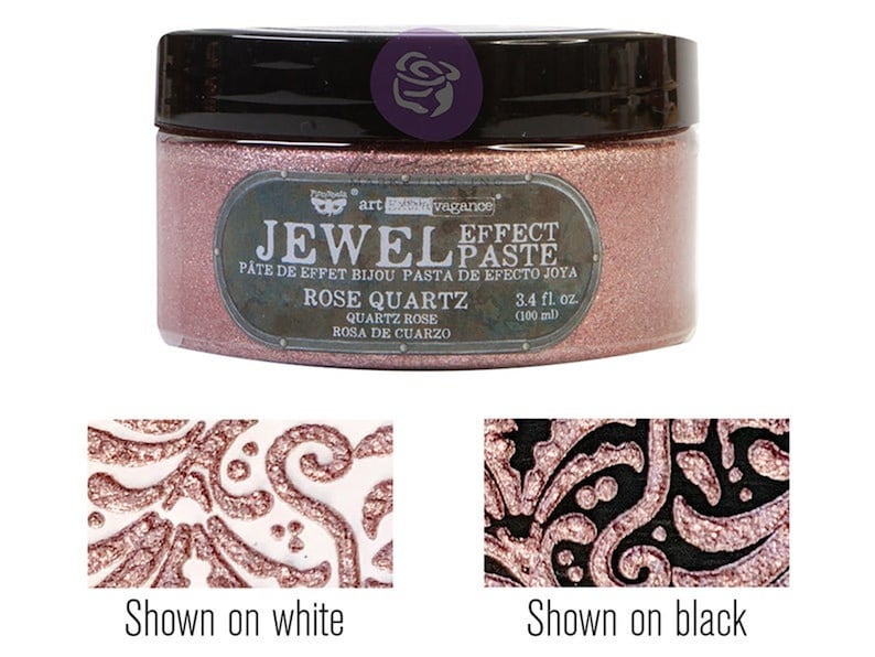 Redesign With Prima Jewel Effect Paste "rose Quartz" Art Extravagance ...
