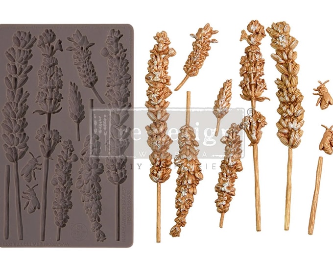 Re-design With Prima "lavender Harvest" Mold | 8"x5" | Home Decor ...