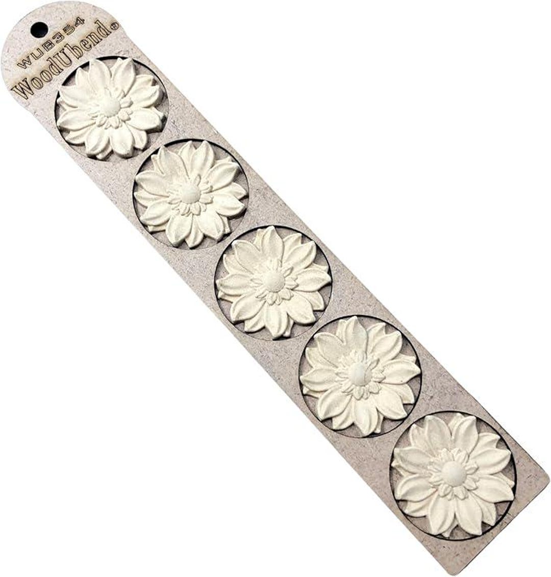 Woodubend Heat Bendable Molding | Pack of Five Classic Rounded Petal ...