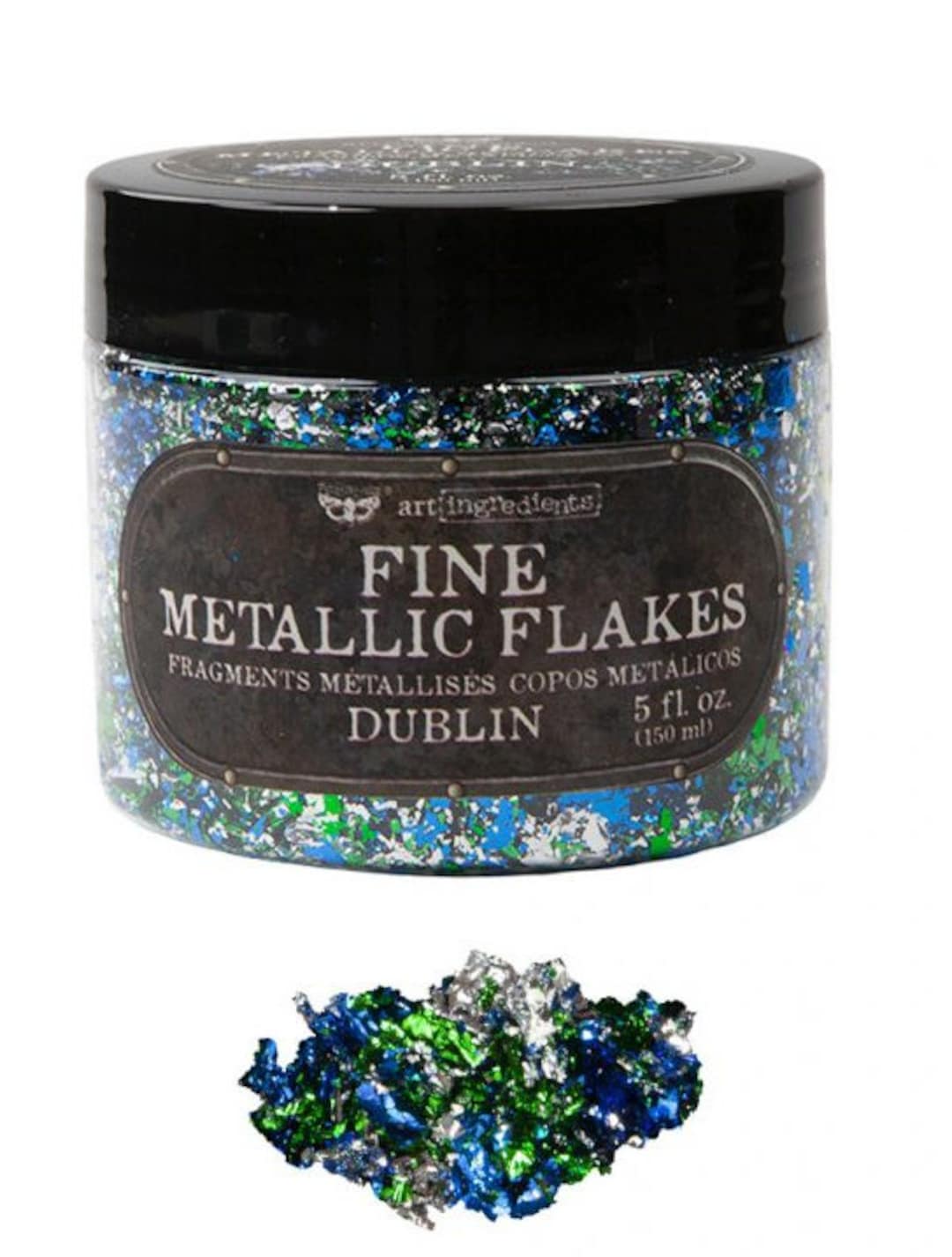 Redesign With Prima Fine Metallic Flakes "dublin" Finnabair Art, Metal ...