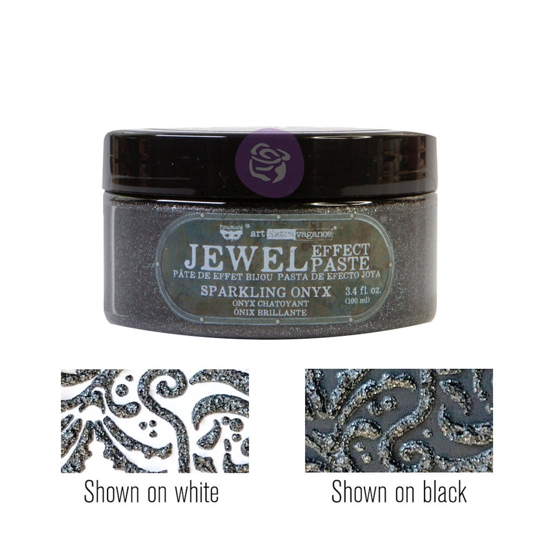 Redesign With Prima Jewel Effect Paste "sparkling Onyx" Art ...