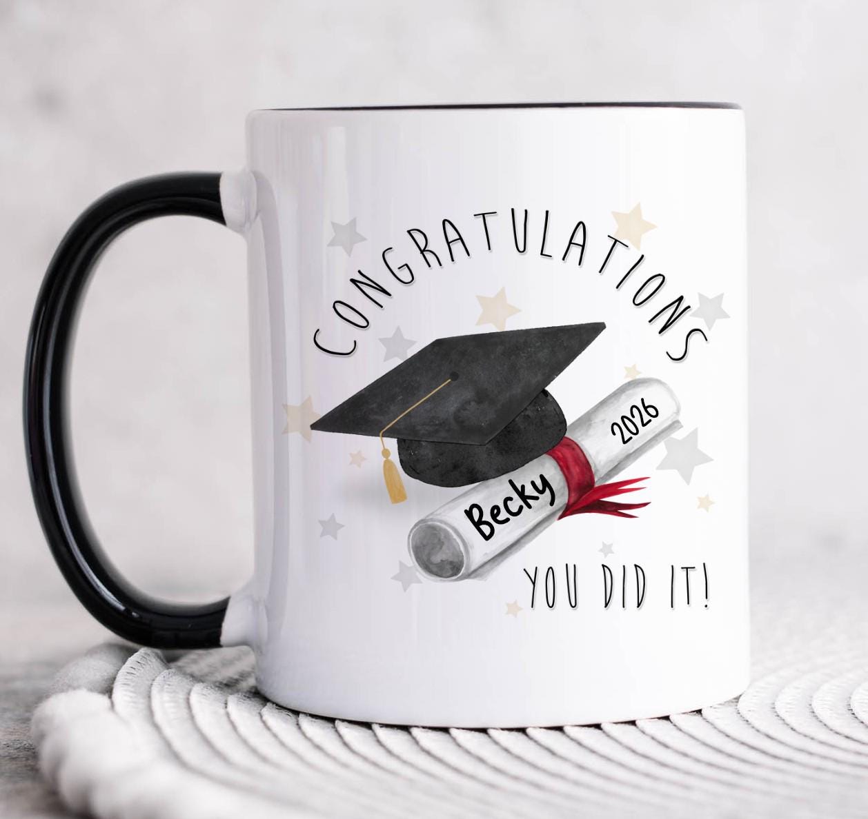 Personalised Graduation Mug, Graduation Gift - Etsy UK