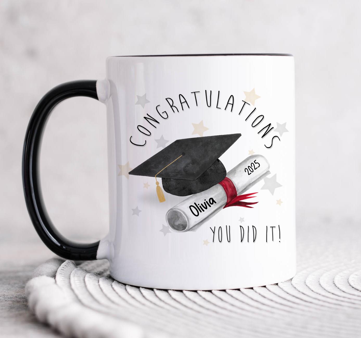 Personalised Graduation Mug, Graduation Gift - Etsy UK