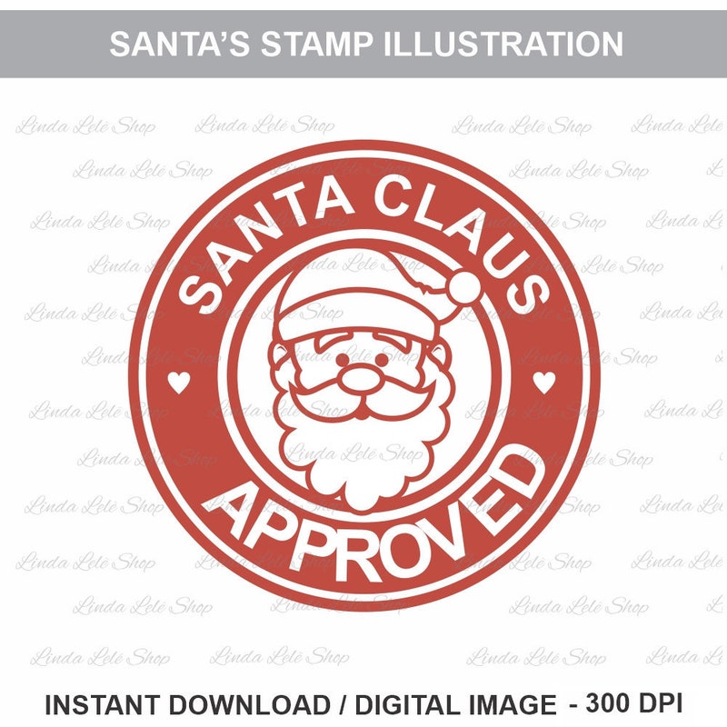 Santa Approved - Etsy