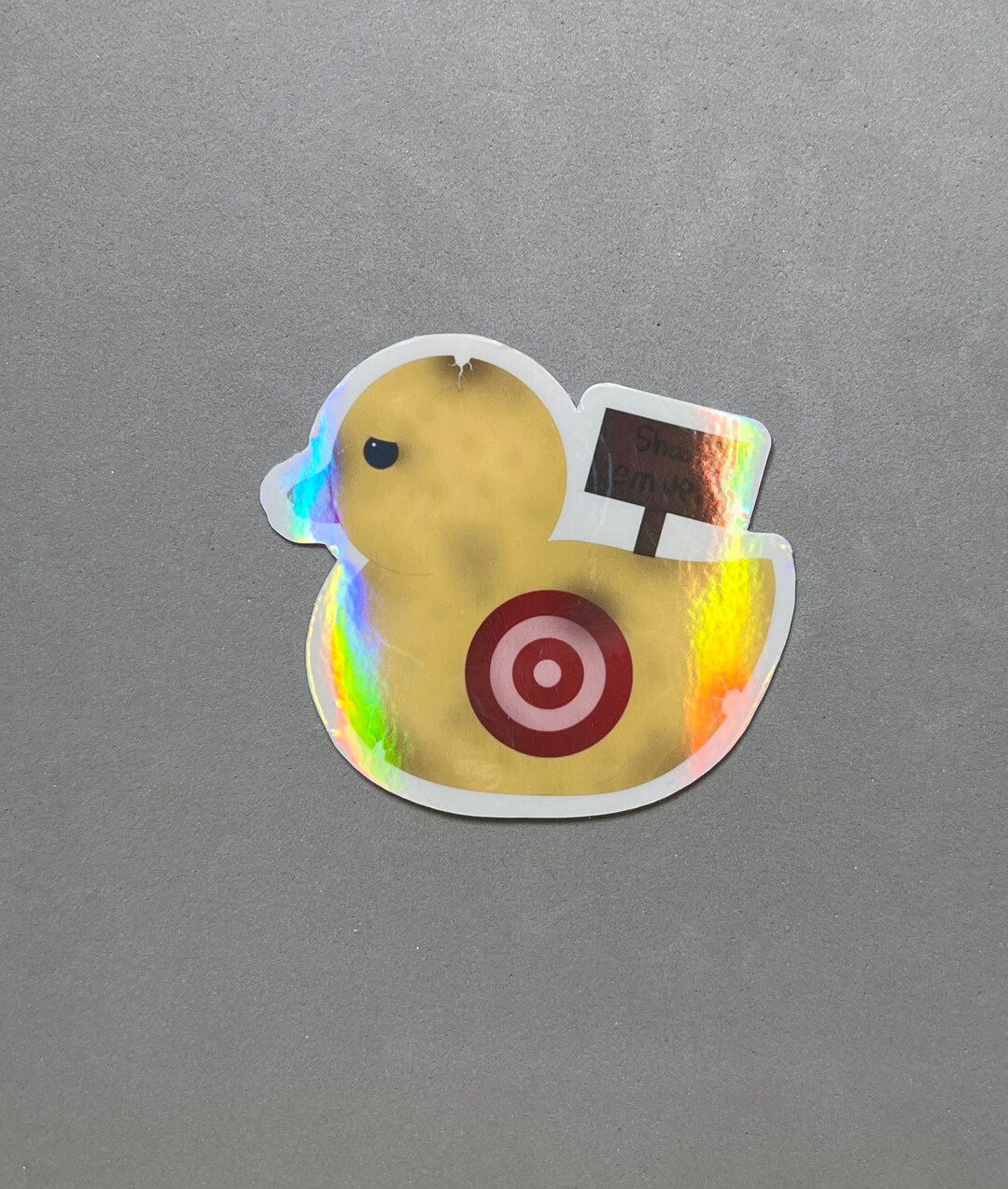 Circus Duck Sticker, Waterproof Sticker for Laptop, Water Bottle ...