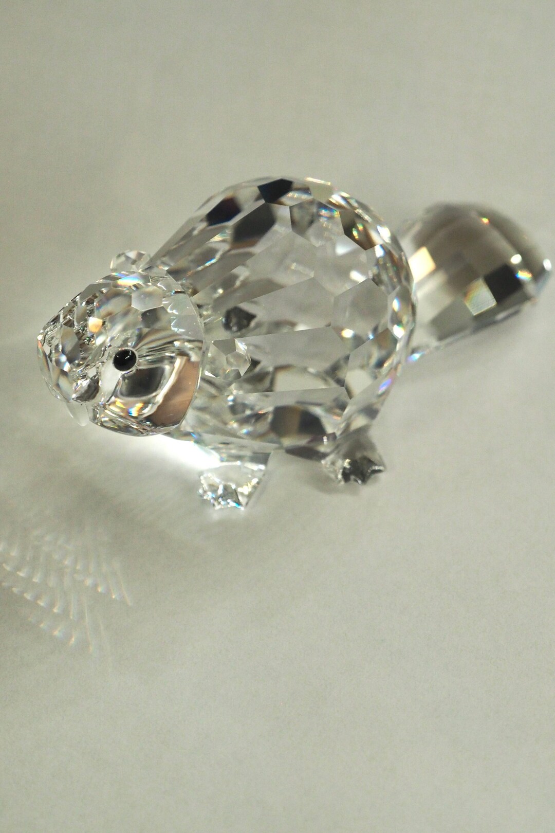 VINTAGE SWAROVSKI Crystal Beaver Mother - Etsy