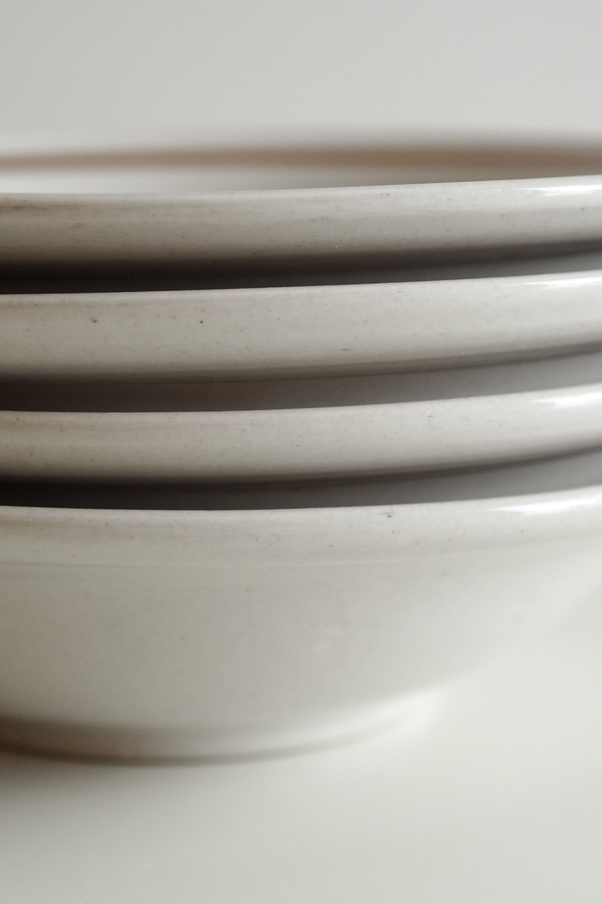 GENUINE STONEWARE Caramel Band Fruit/dessert Bowl - Etsy