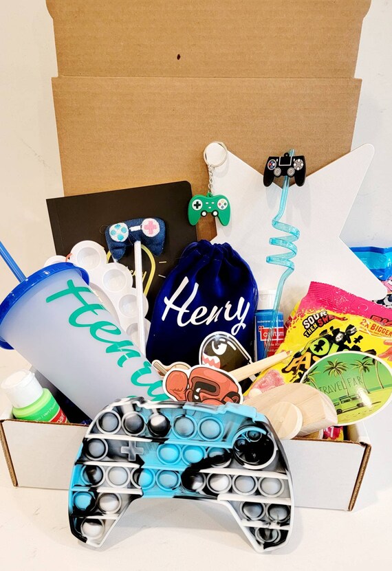 Boys Gift Boxes Gamer Gift Box Arts and Crafts Birthday - Etsy