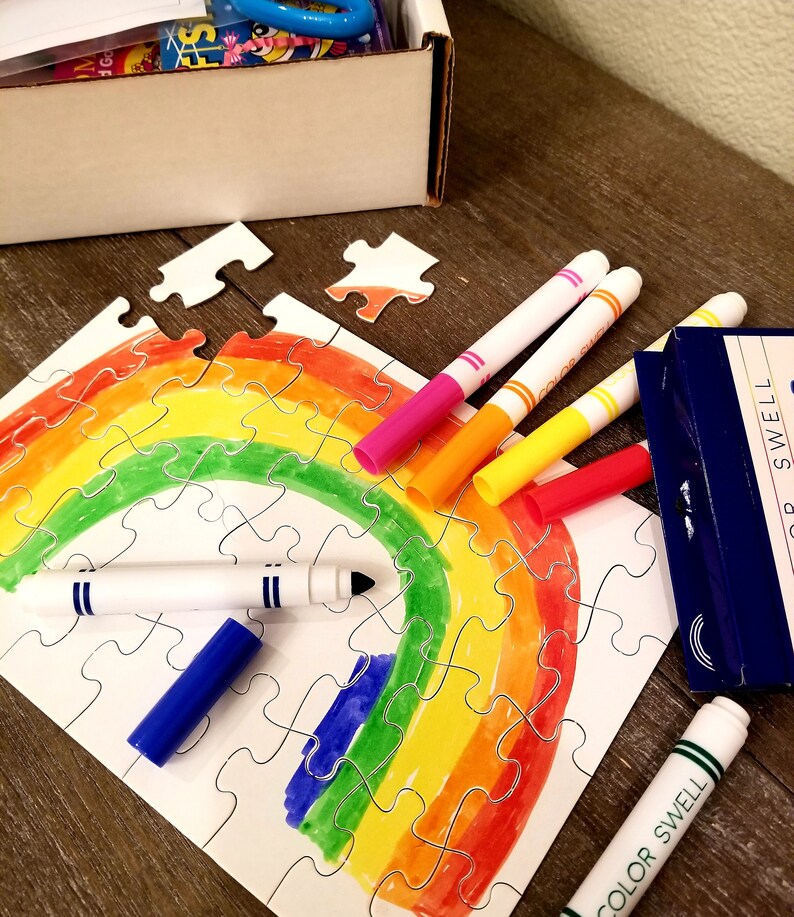 Boys Craft and Activity Boxschool Busy Box Age 4 Kids Craft - Etsy