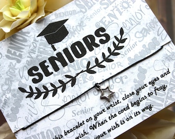 Senior Year Gift Bracelet Senior Year Gift Senior Year Card - Etsy
