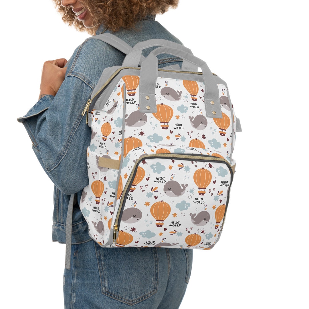 Cute Animals Multifunctional Diaper Backpack / Gift for New Baby / Gift ...