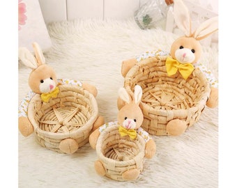 Wicker Bunny Rabbit | Etsy