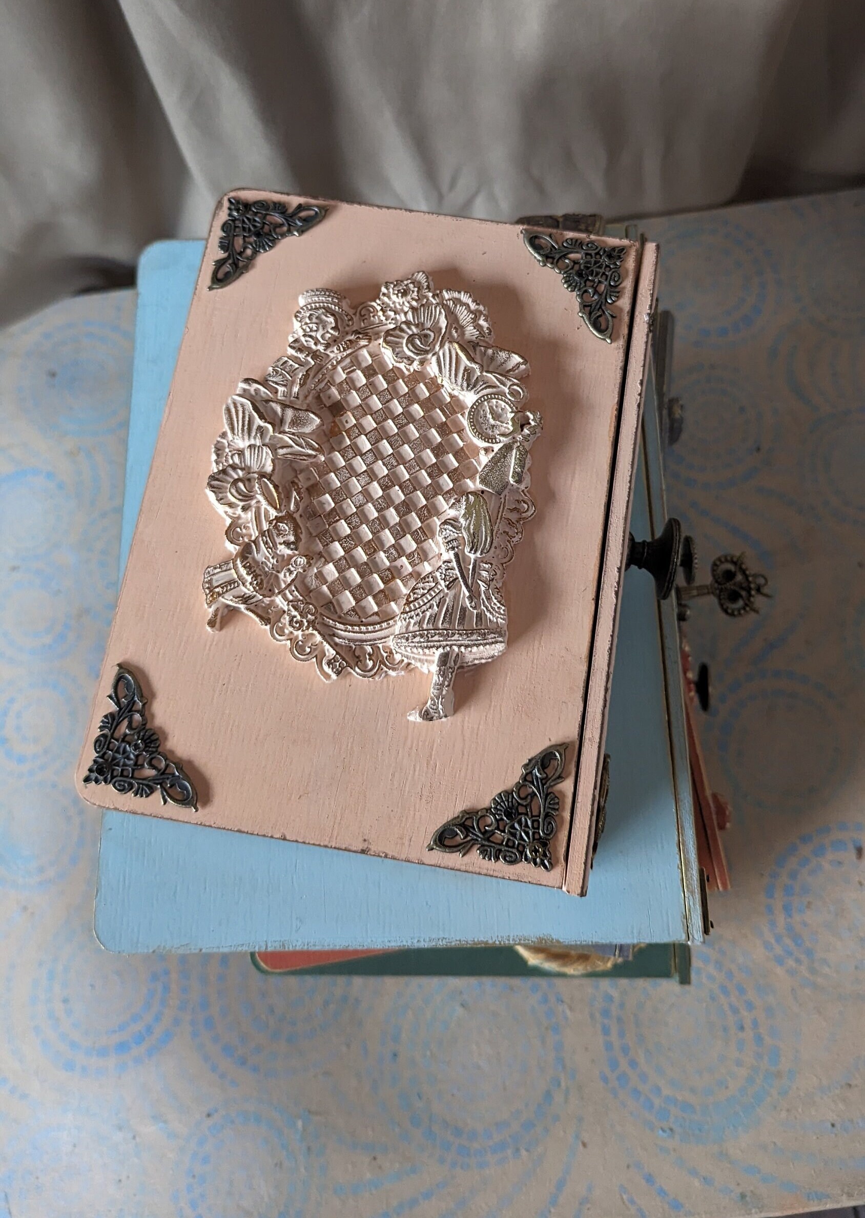 Chest of Drawers Apothecary Cabinet Book Box Trinket Book - Etsy