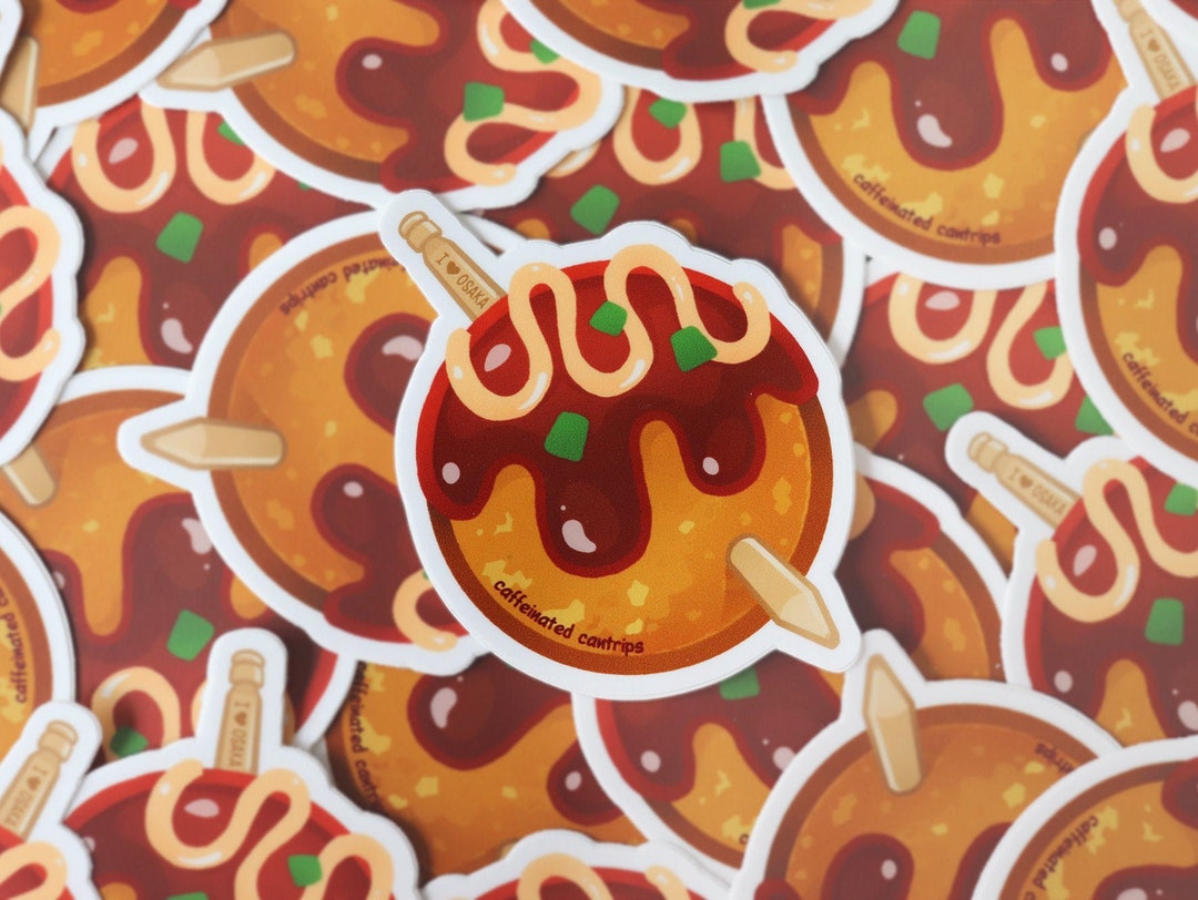 Takoyaki Sticker - Etsy
