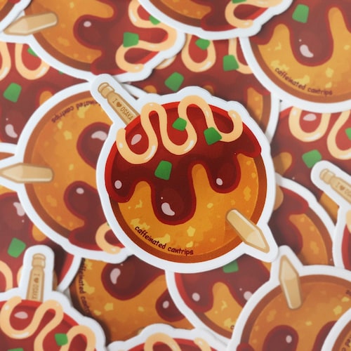 Takoyaki Sticker - Etsy
