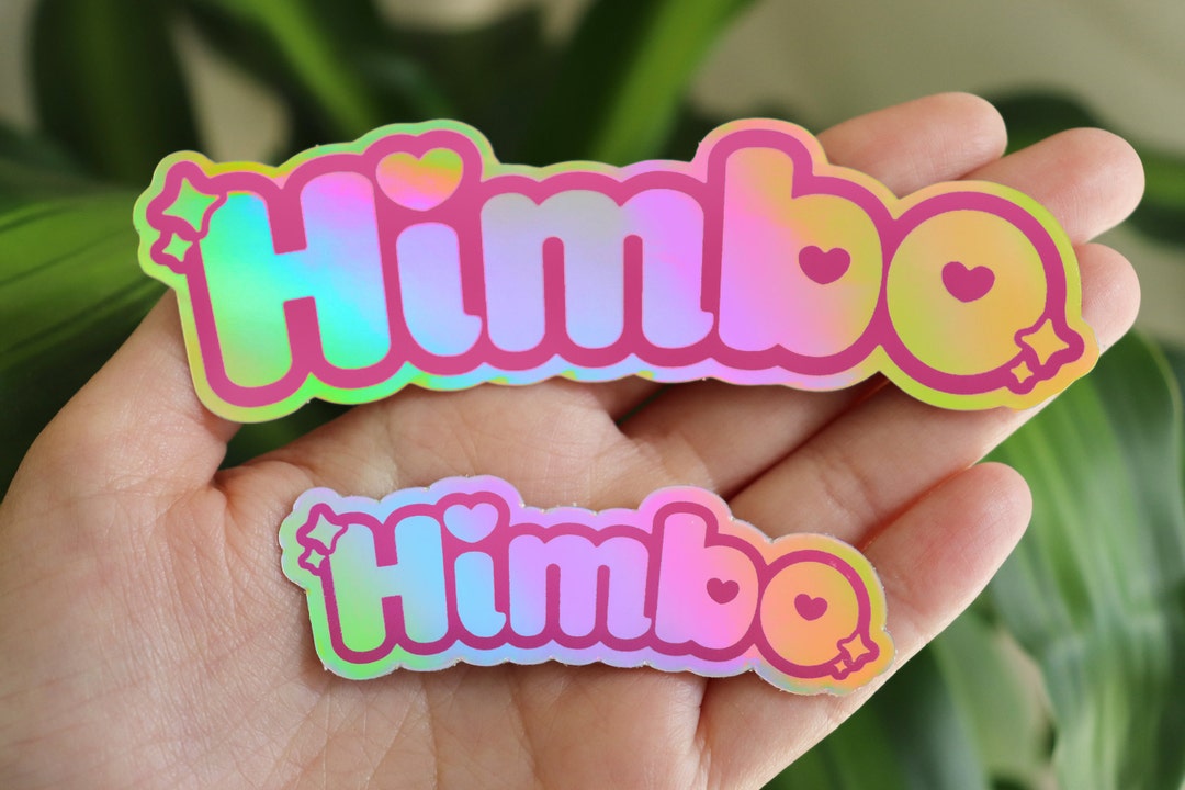 Holographic Himbo Stickers - Etsy