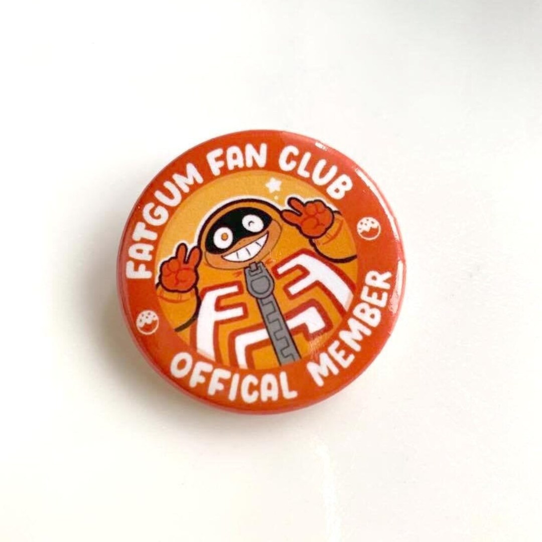 Fat Fan Club Badge - Etsy
