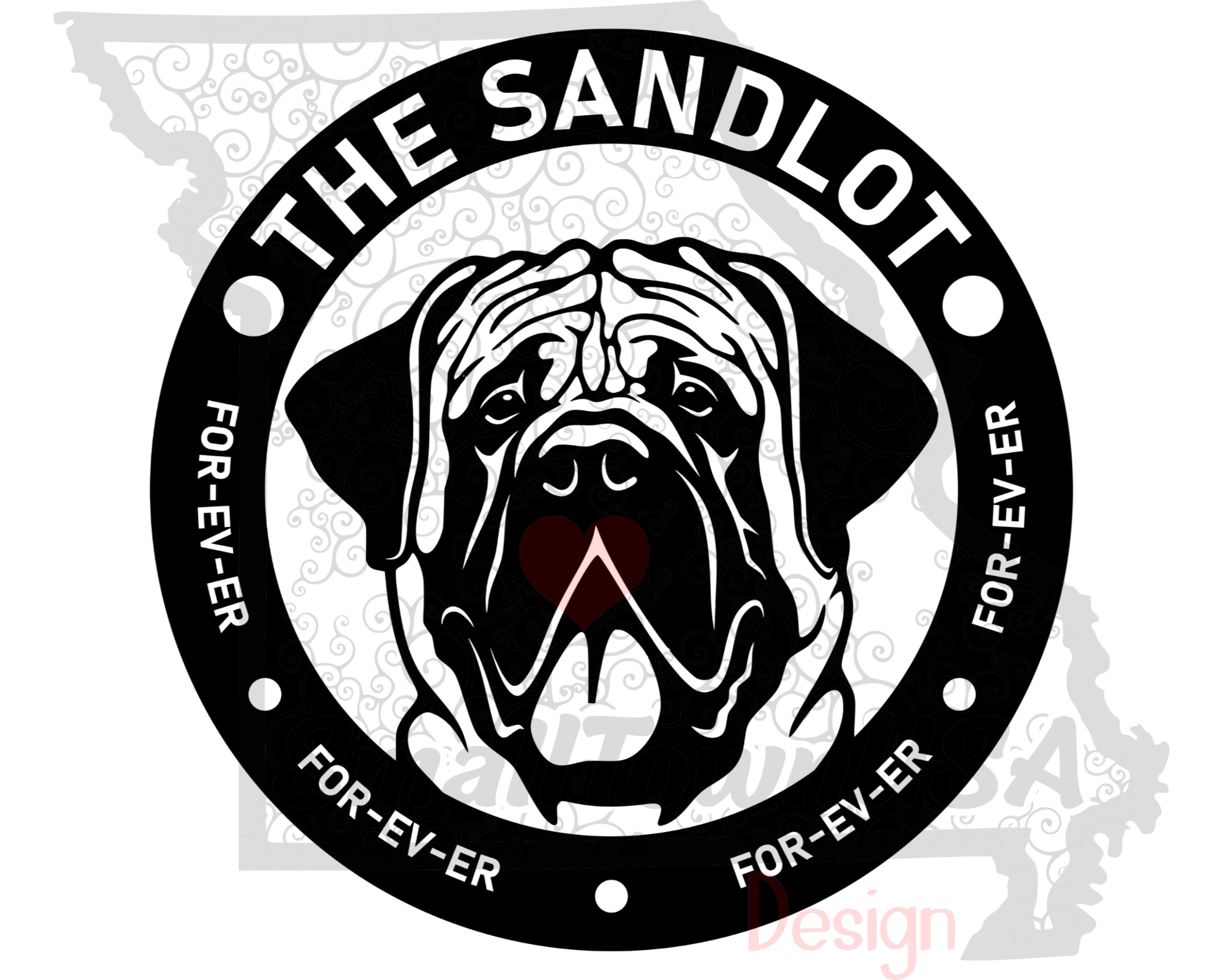 The Sandlot Digital File - Svg, Png, Dxf, Eps - Vinyl, Sublimation, and ...
