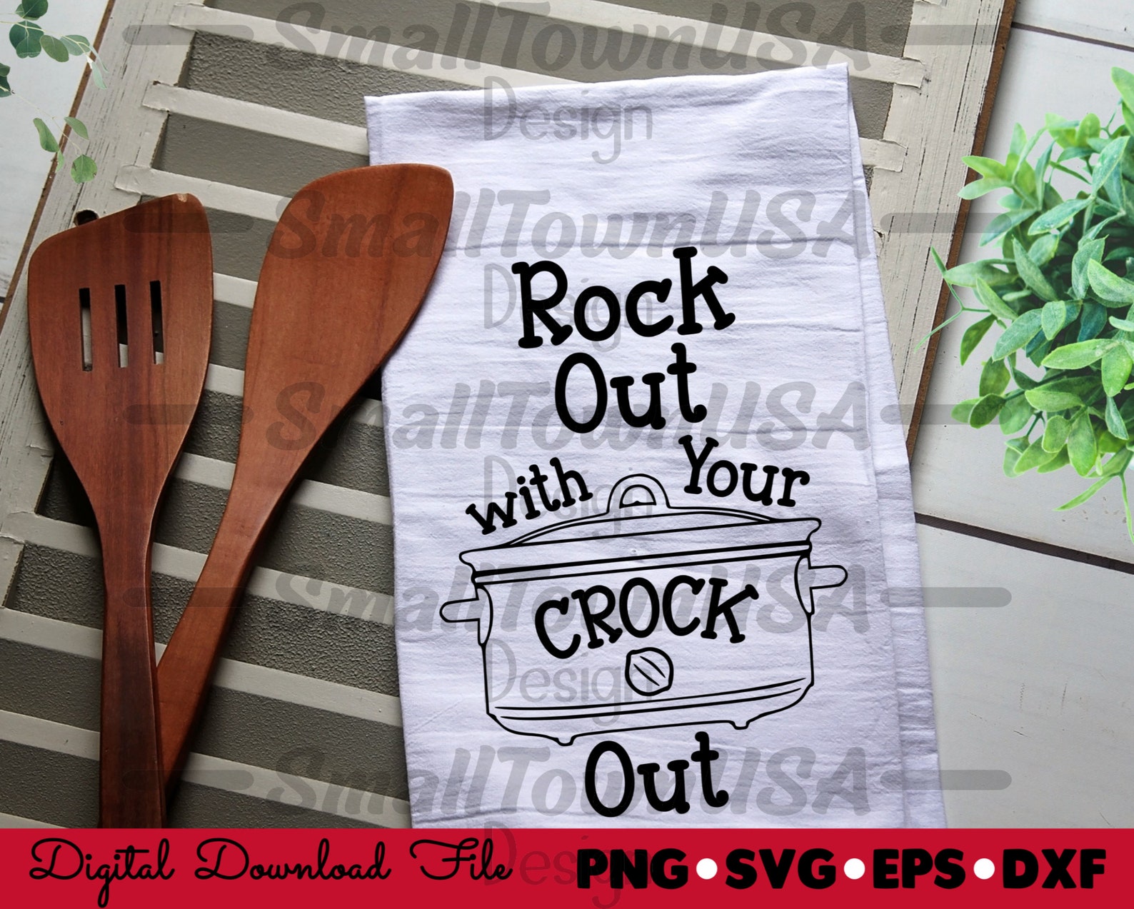 Rock Out With Your Crock Out Digital File - Png, Svg, Eps, Dxf - Vinyl ...