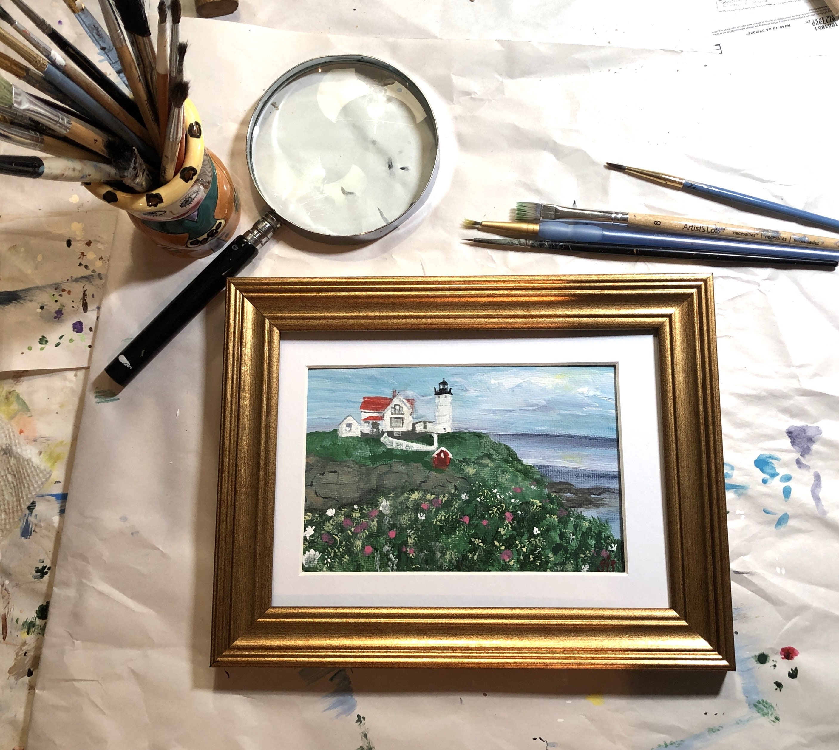 Nubble Light - Cape Neddick - Nubble Island Lighthouse, Maine ...