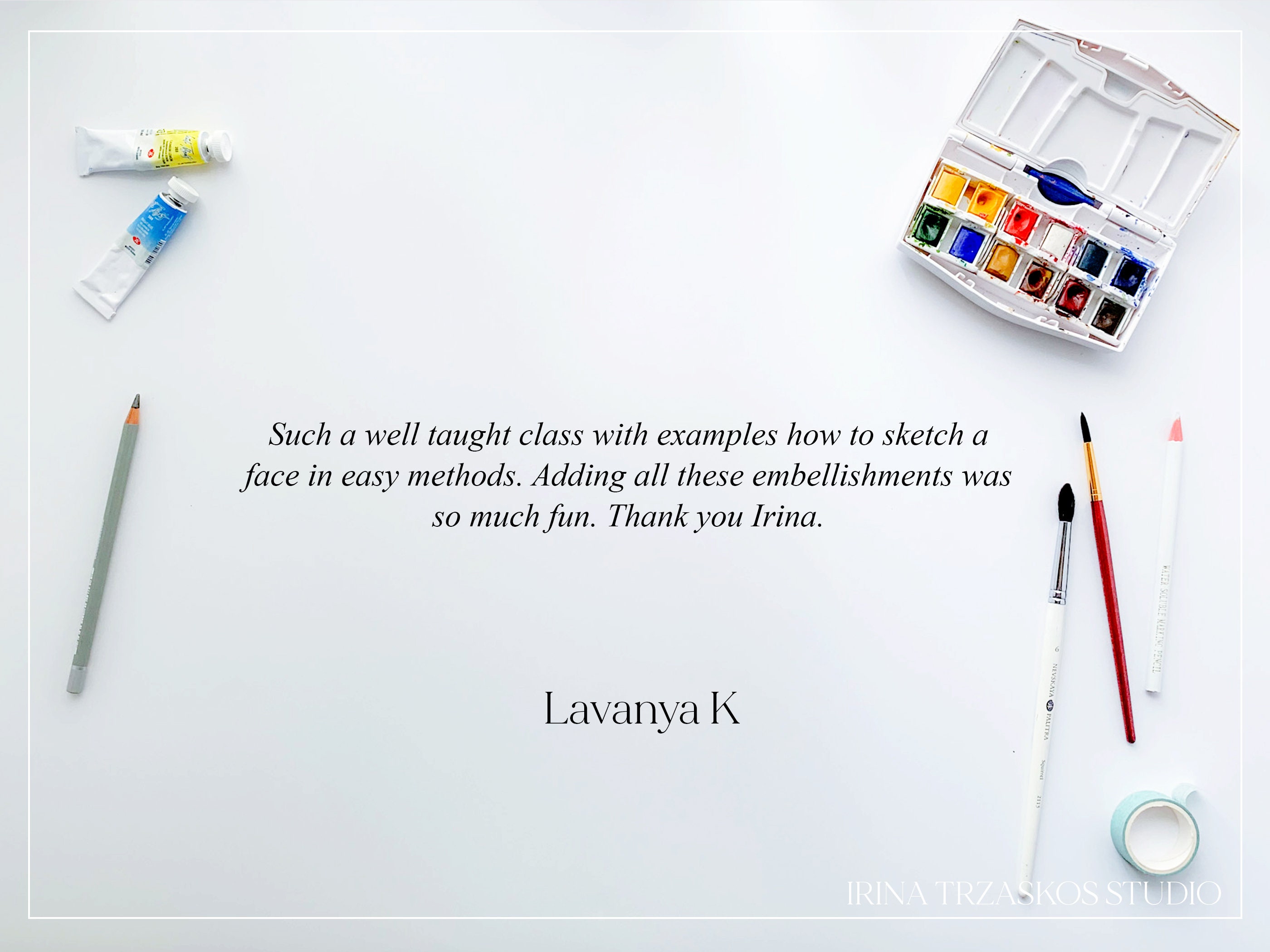 Whimsical Portraits Watercolor Tutorial for Beginners, DIY Artwork for ...