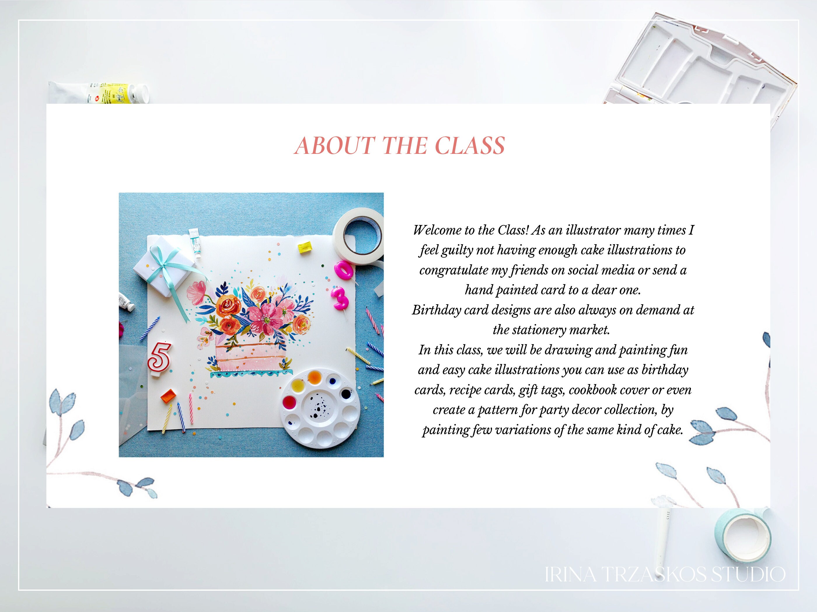 Birthday Cards - Tutorial for Beginners, DIY Artwork Watercolor ...