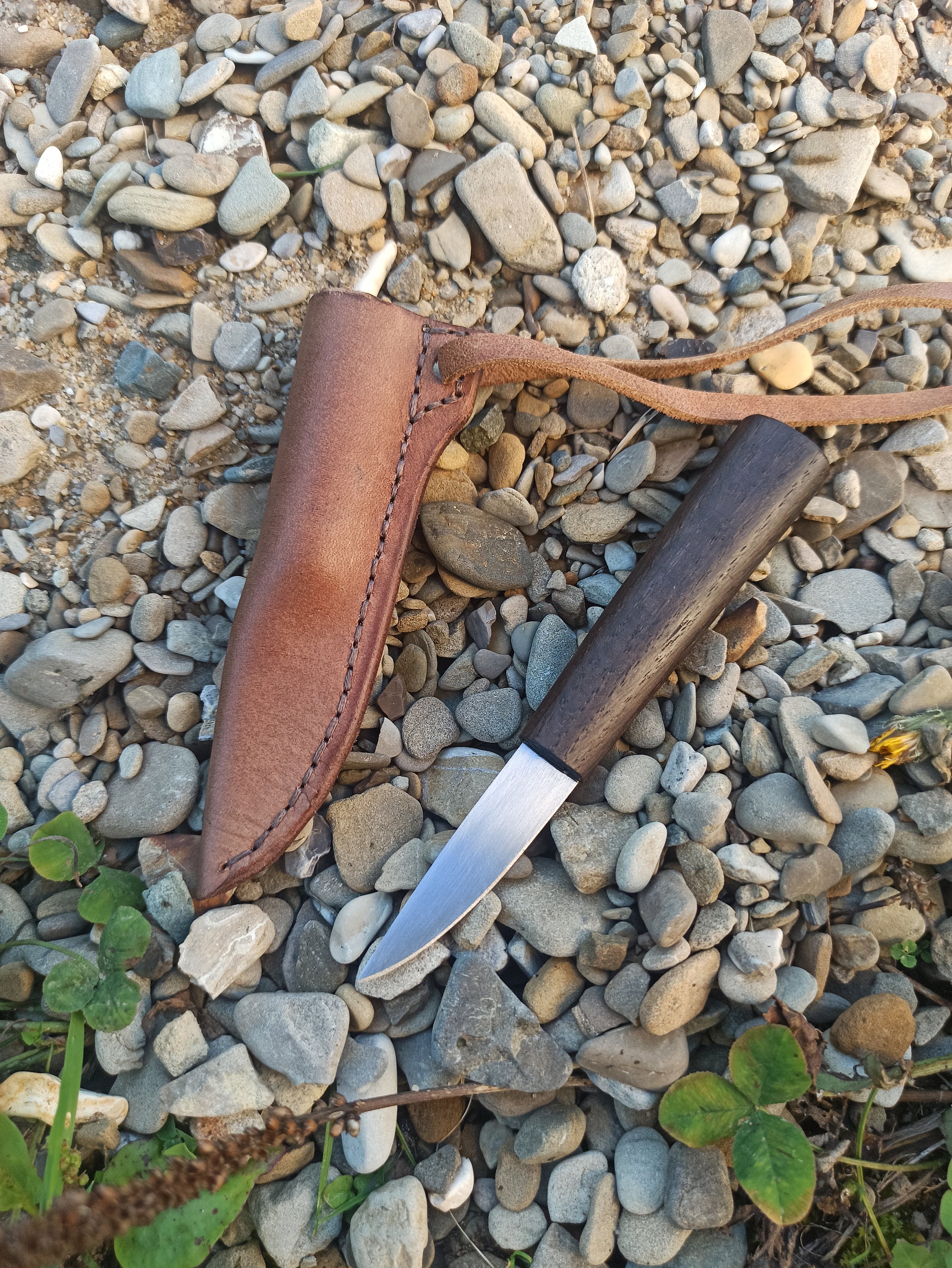 Small Medieval Neck Knife With Scabbard - Etsy