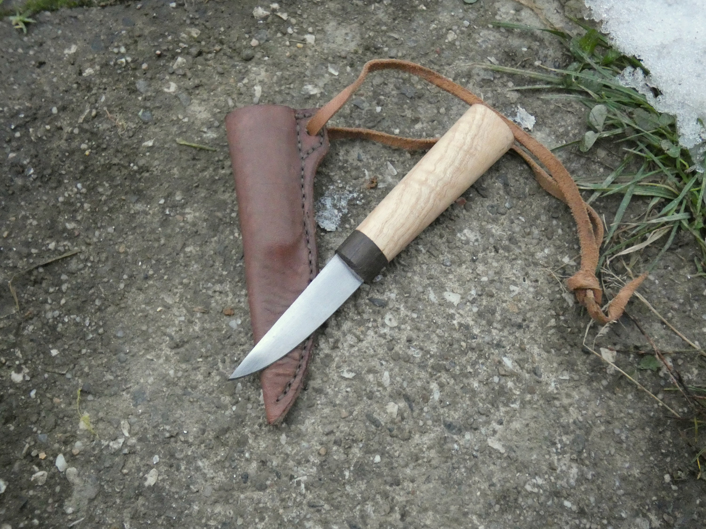 Small Medieval Neck Knife With Scabbard - Etsy