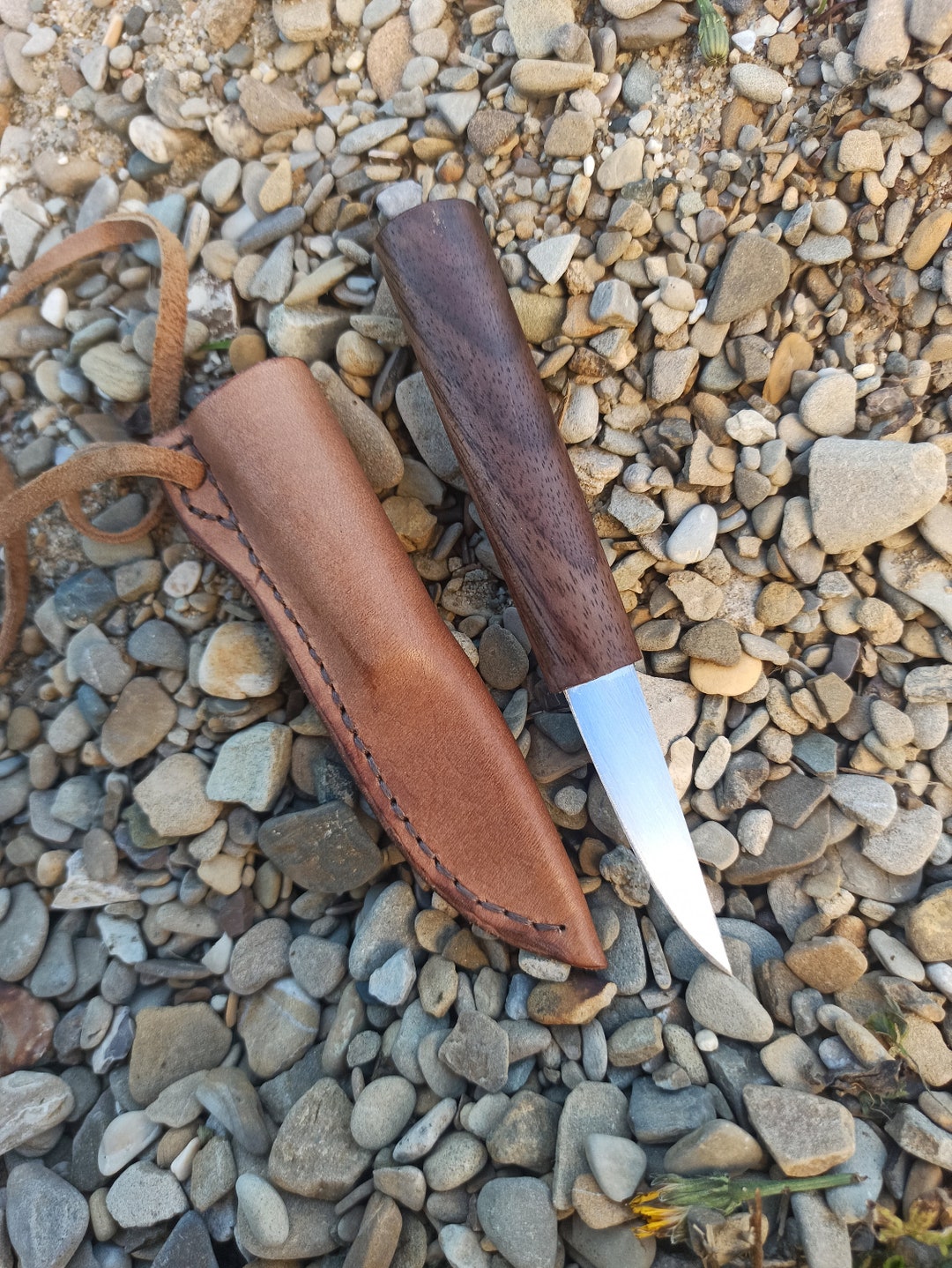 Small Medieval Neck Knife With Scabbard - Etsy