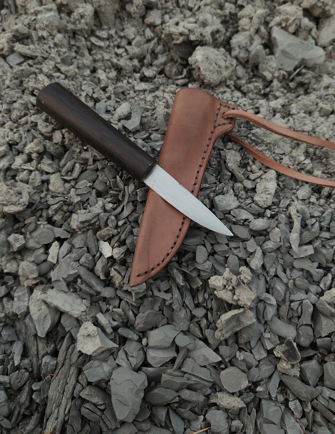 Small Medieval Neck Knife With Scabbard - Etsy