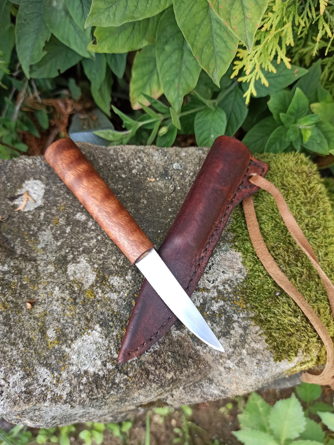 Small Medieval Neck Knife With Scabbard - Etsy