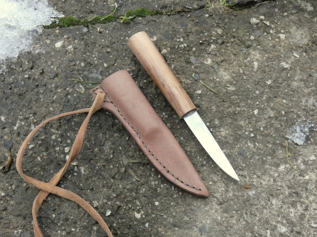 Small Medieval Neck Knife With Scabbard - Etsy