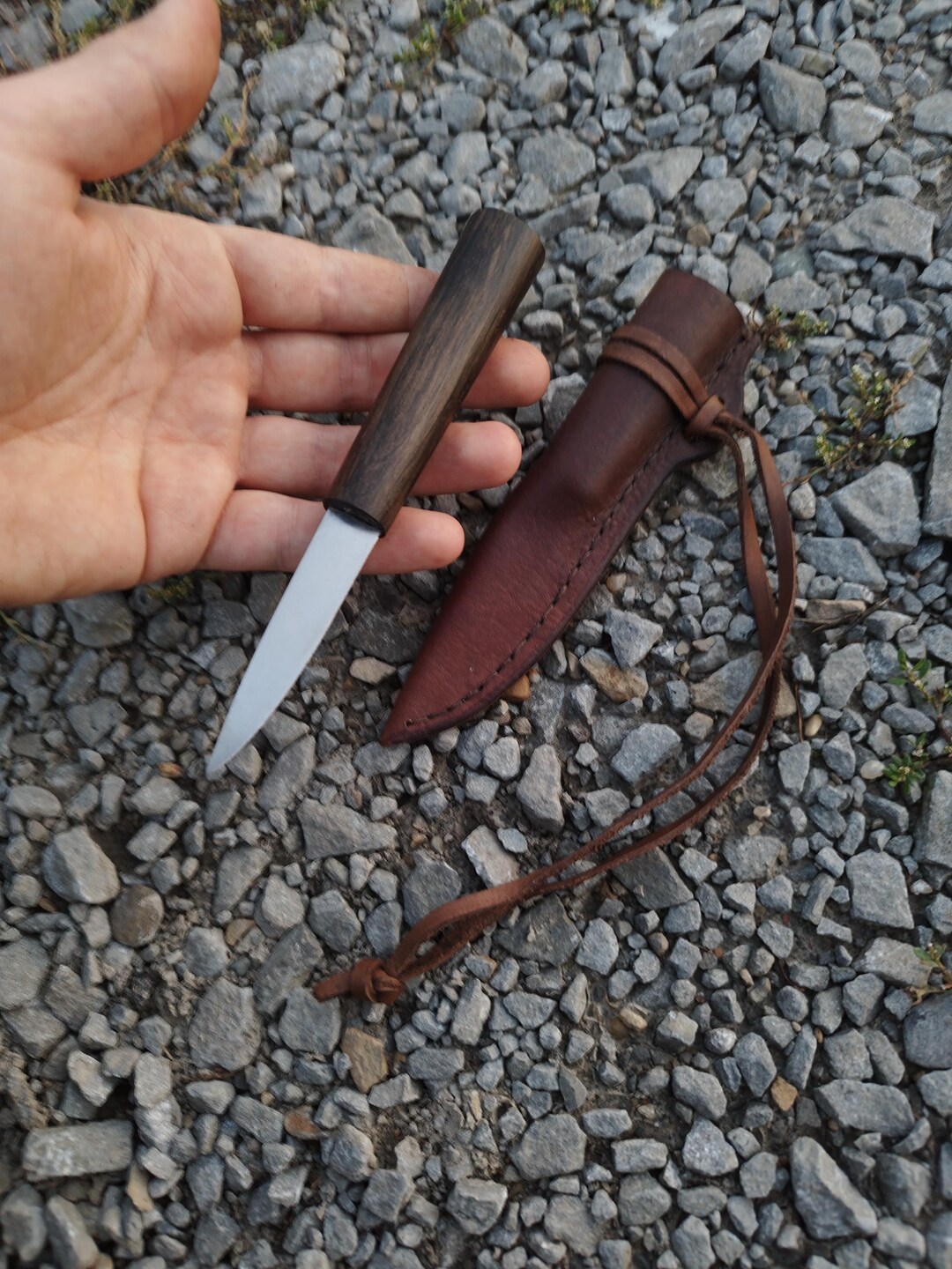 Viking/slavic Knife With Scabbard - Etsy