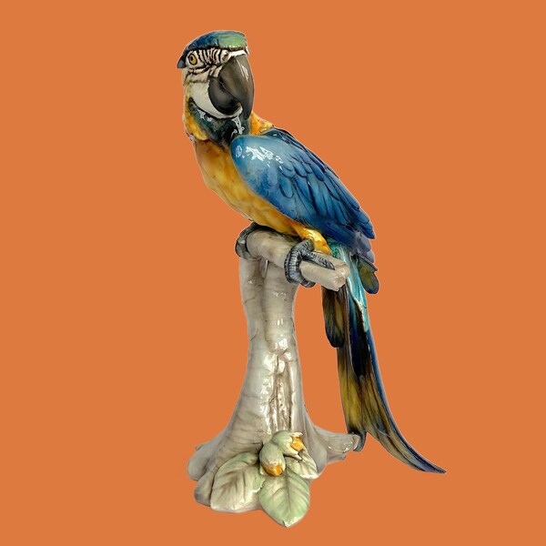 Ceramic Parrot - Etsy