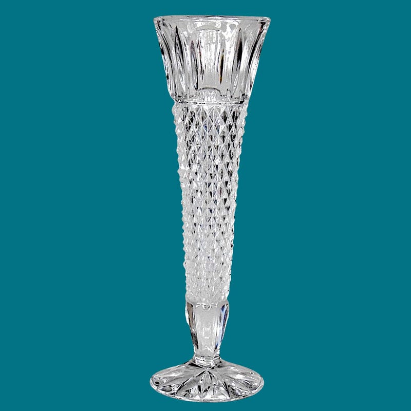 Fluted Vase - Etsy