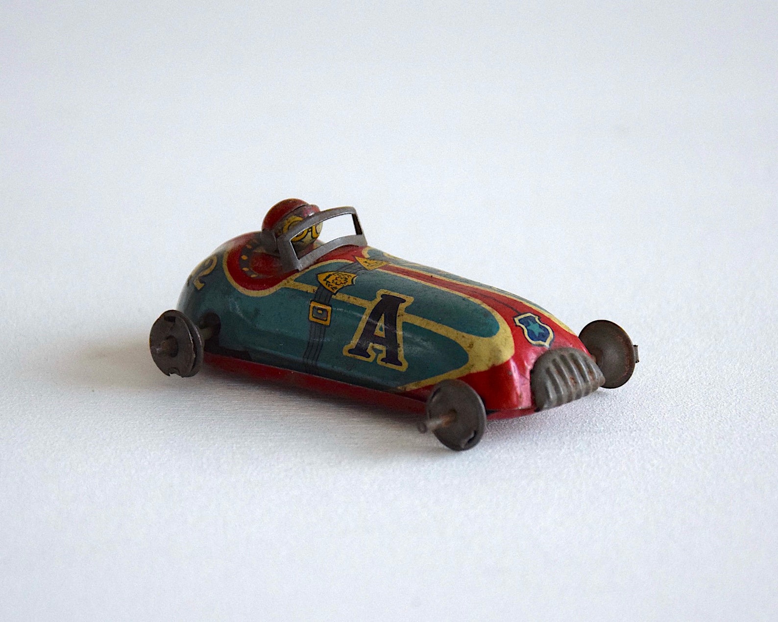 1950s Japanese rocket A52 Tin Toy Racing Car - Etsy