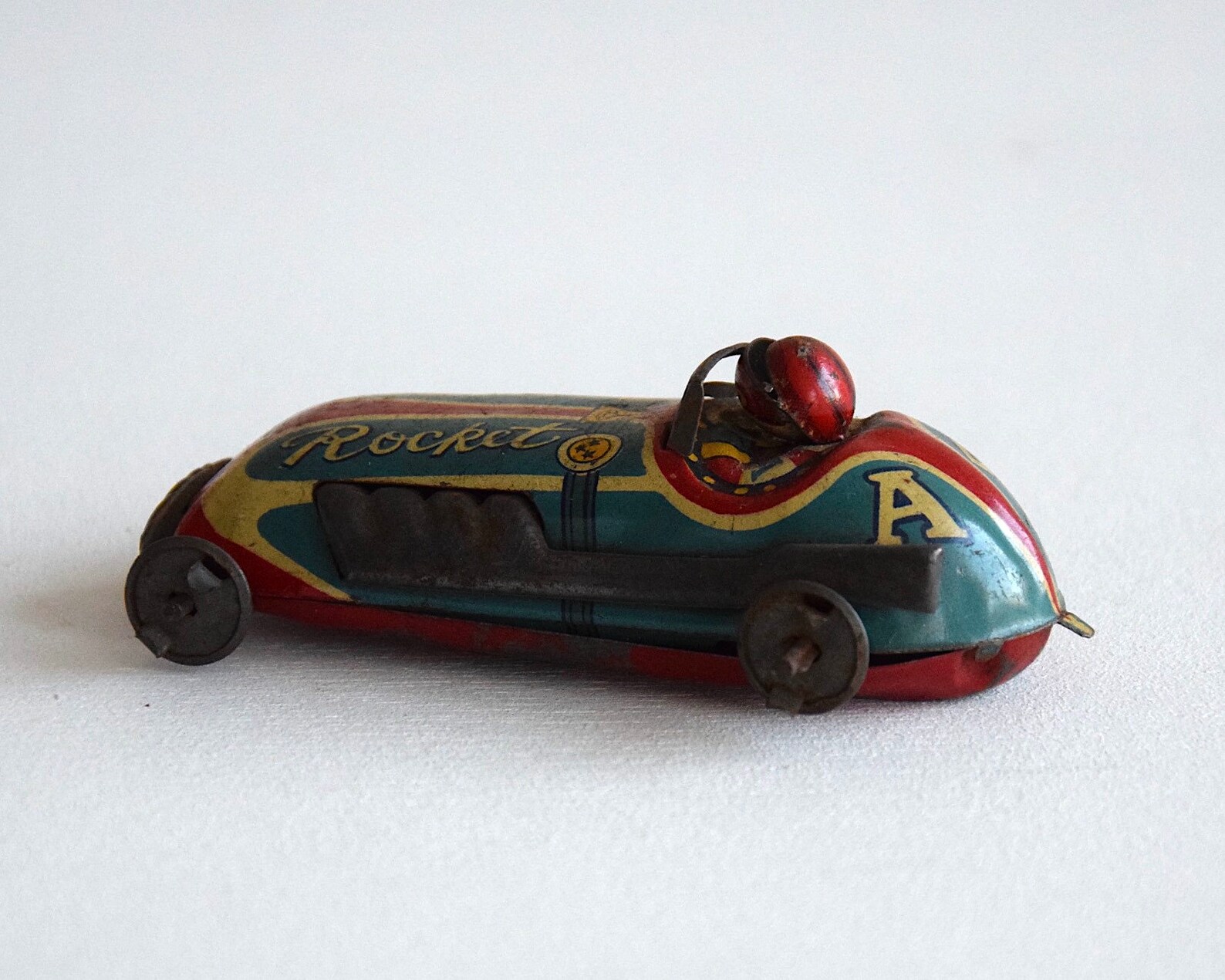 1950s Japanese rocket A52 Tin Toy Racing Car - Etsy