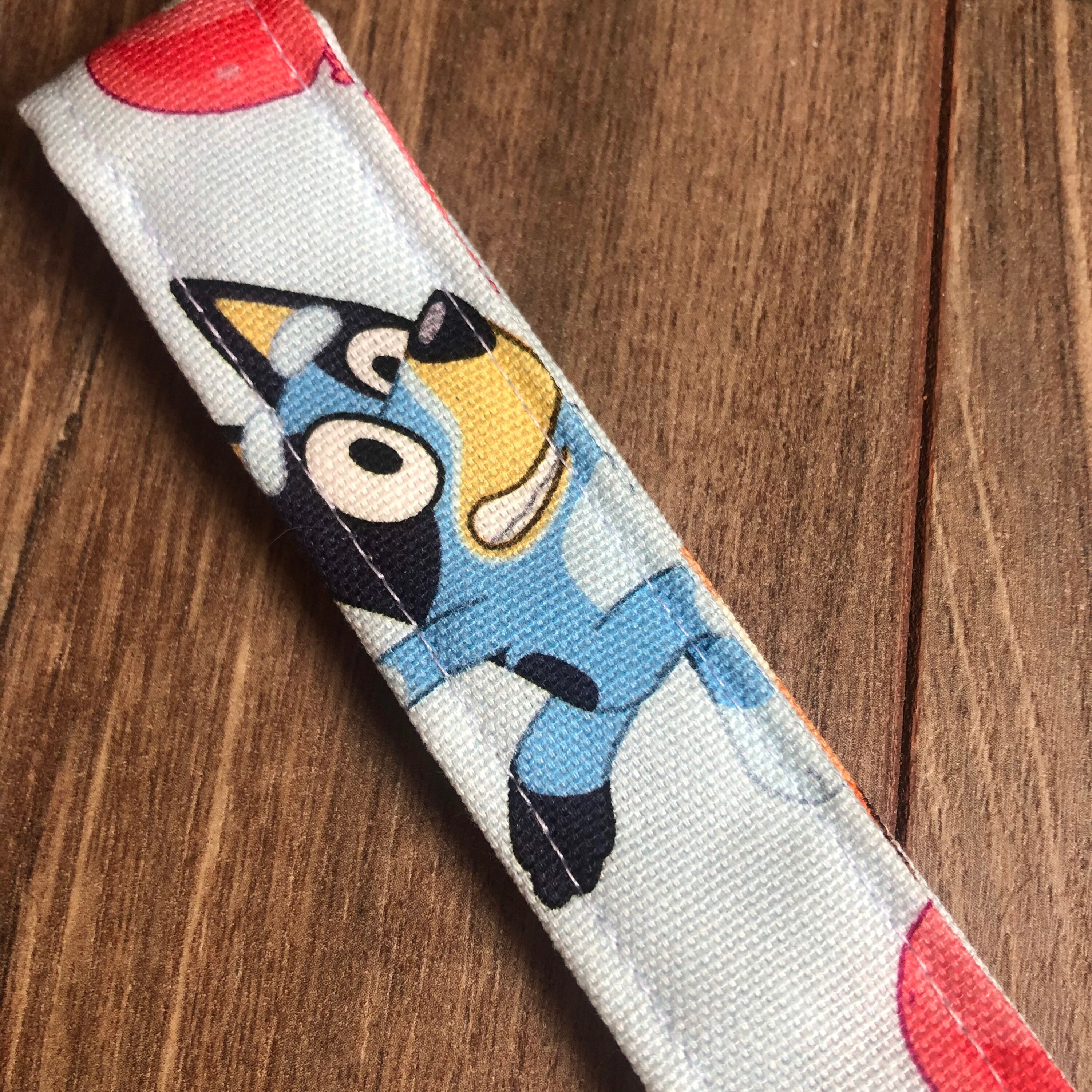 Bluey Heeler Key Fob / Bluey Print / Wristlet / Key Chain / - Etsy