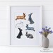 Watercolor Rabbit Farm Clipart, Cute Banny, Karrot, Tractor, Farm ...