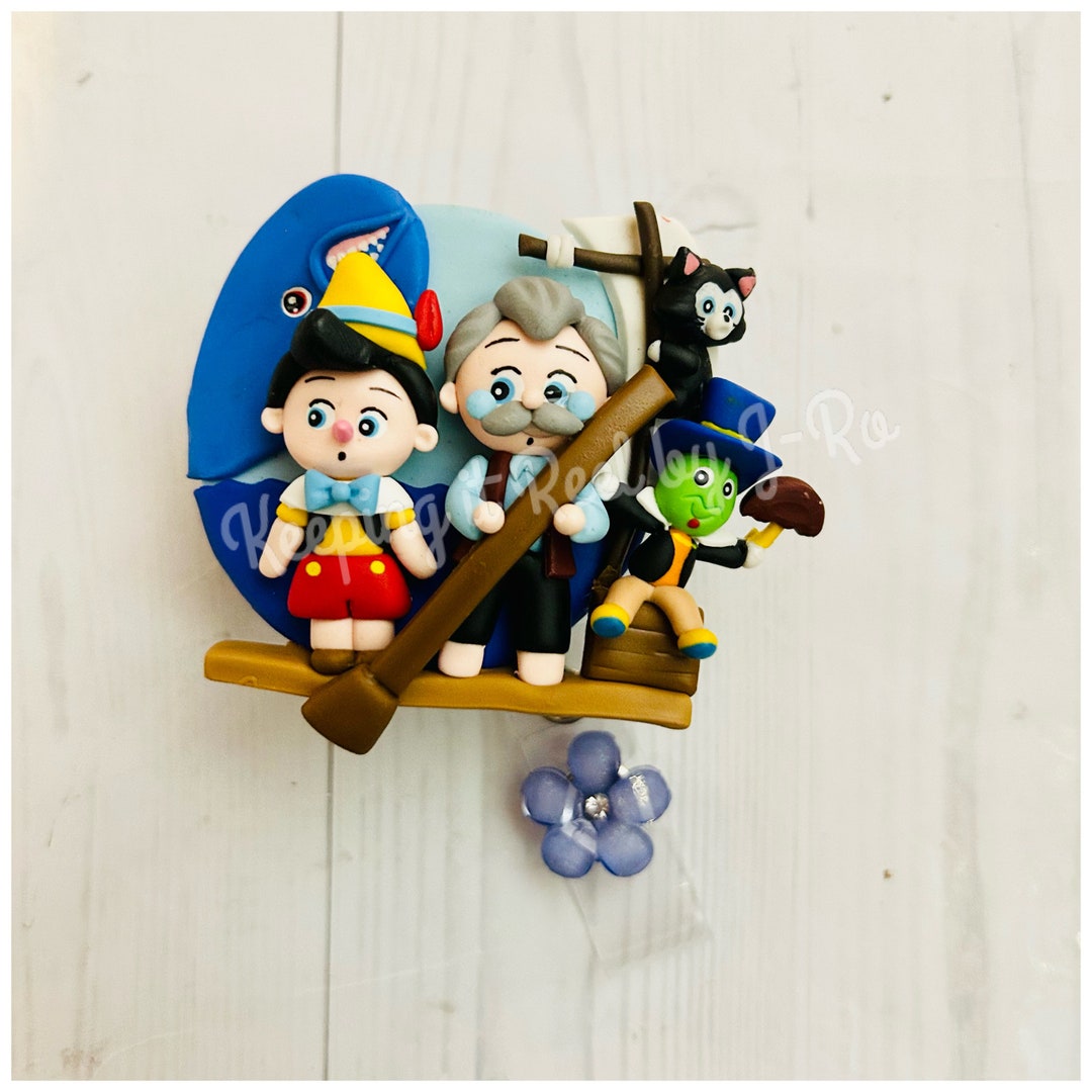 Puppet Boy Pinocchio Badge Reel - Etsy