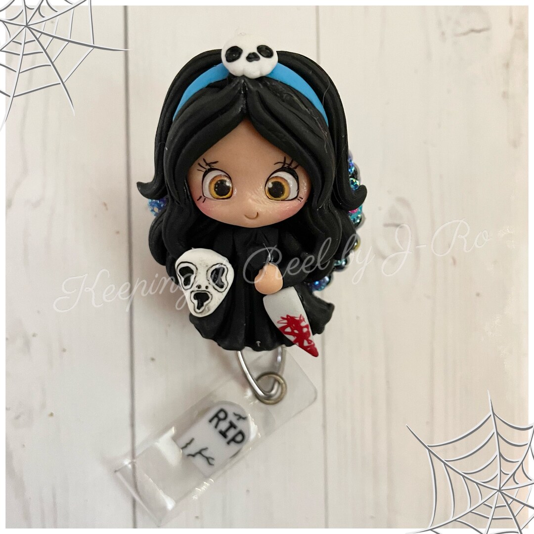 Scream Girl Killer Badge Reel - Etsy