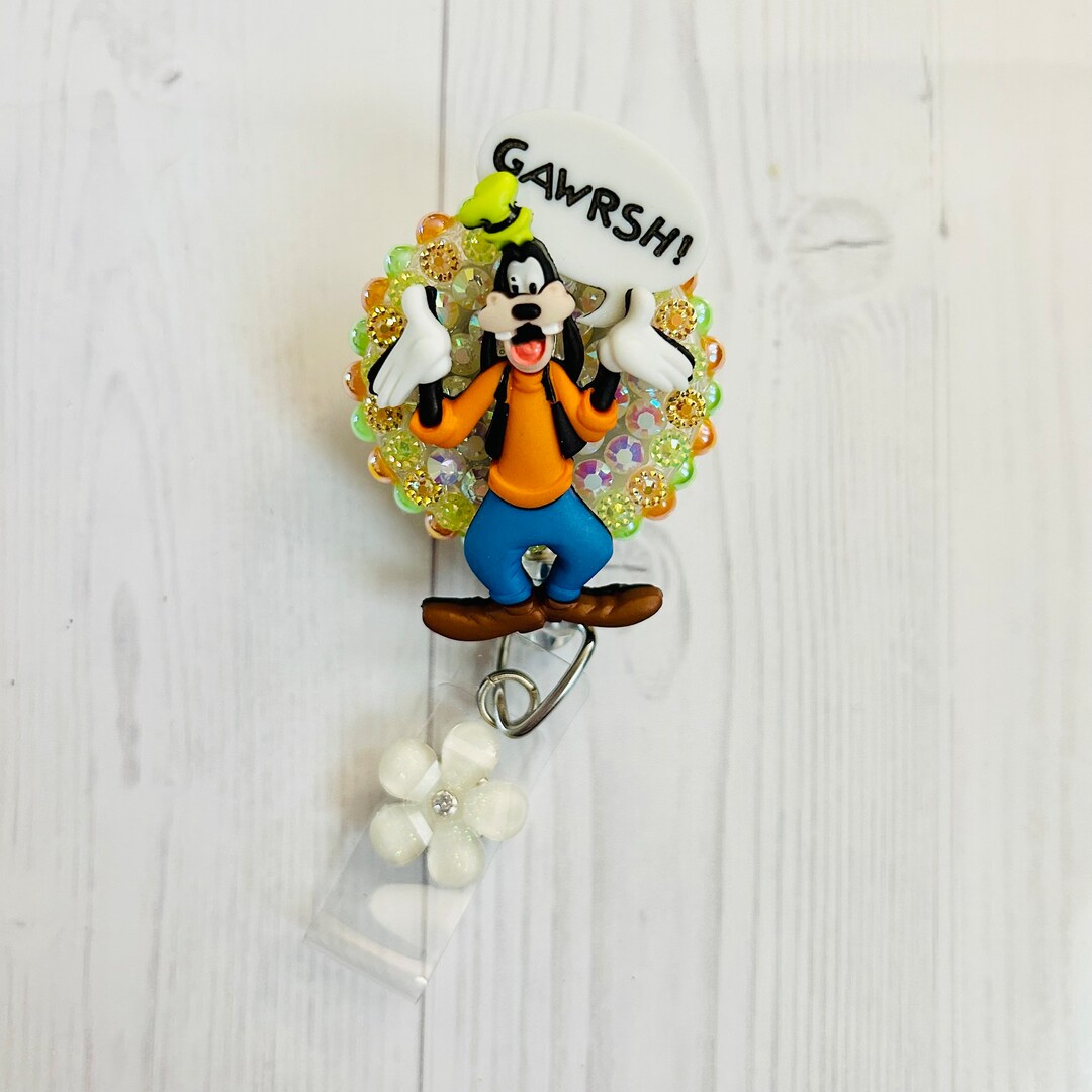 Funny Goofy Themed Badge Reel - Etsy