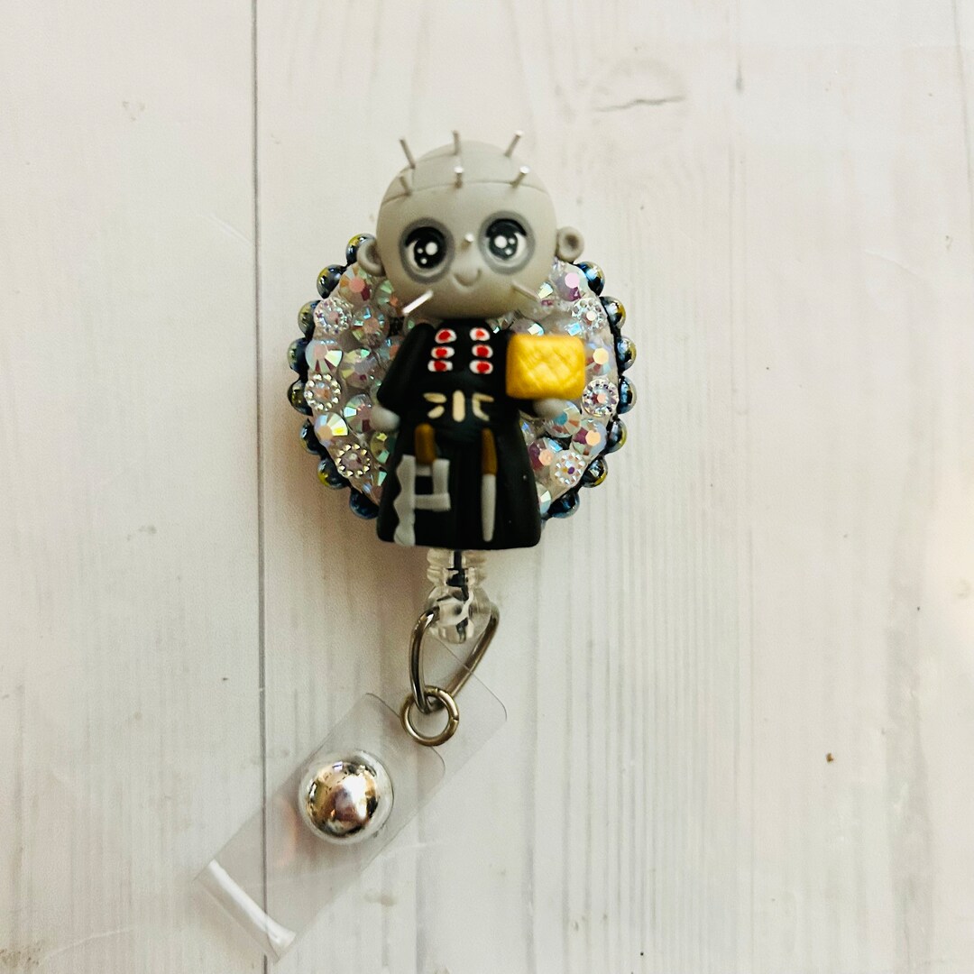 Horror Box Pin Man Badge Reel - Etsy