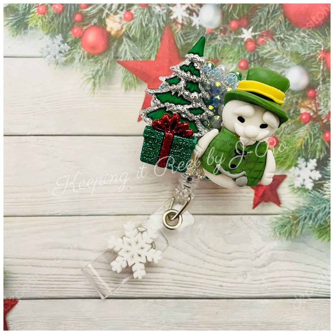 Snowman Burl Ives Themed Badge Reel - Etsy