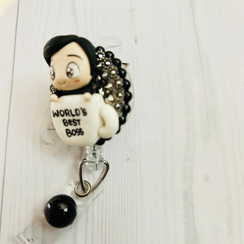 Funny Office Tv Show Michael Boss Badge Reel - Etsy