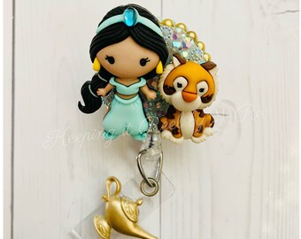 Disney Princess Inspired Badge ID Holder - Etsy